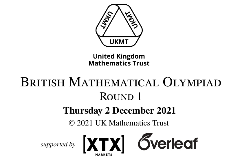 2022年BMO1数学竞赛真题